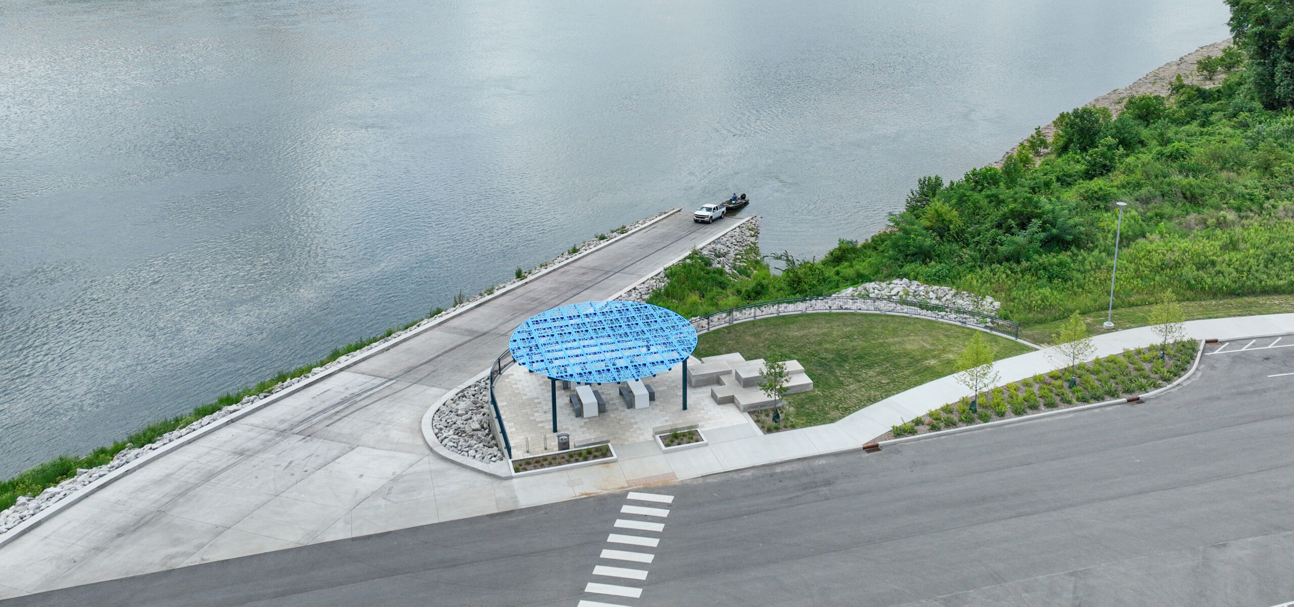 New Albany River Recreation Site Boat Launch - HWC Engineering